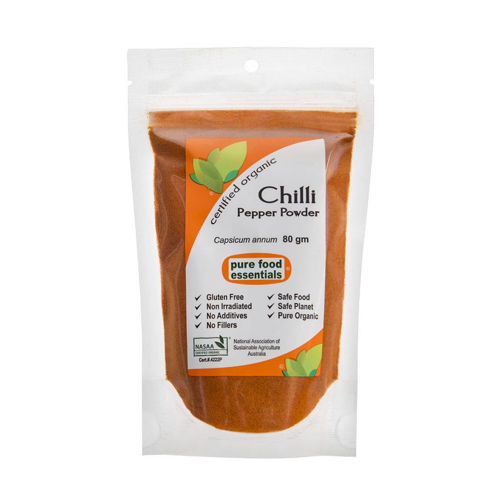Pure Foods Chilli Powder 80g – My Health Aisle