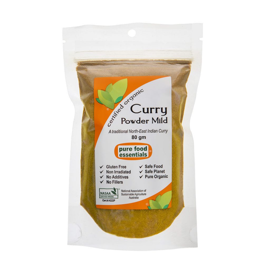 Pure Foods Curry Powder Mild 80g – My Health Aisle